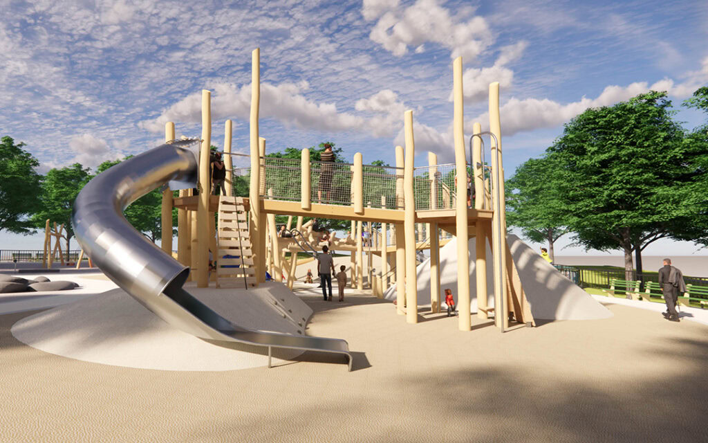 Central Park - West 85th St. Playground - Earthscape Play Inc.