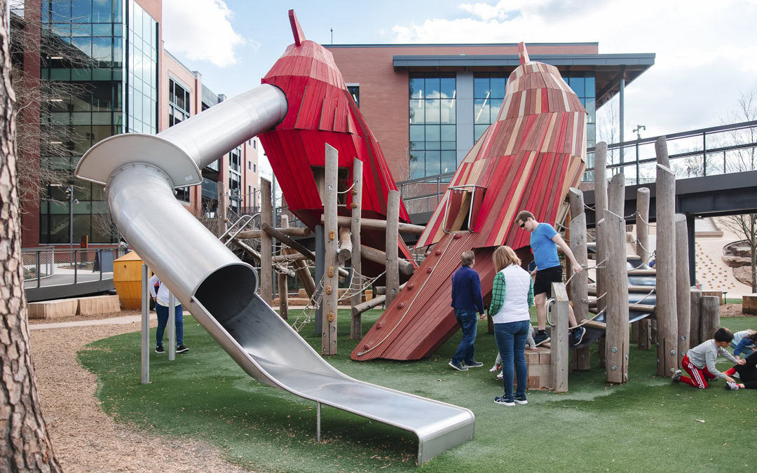 Downtown Cary Park - Earthscape Play Inc.