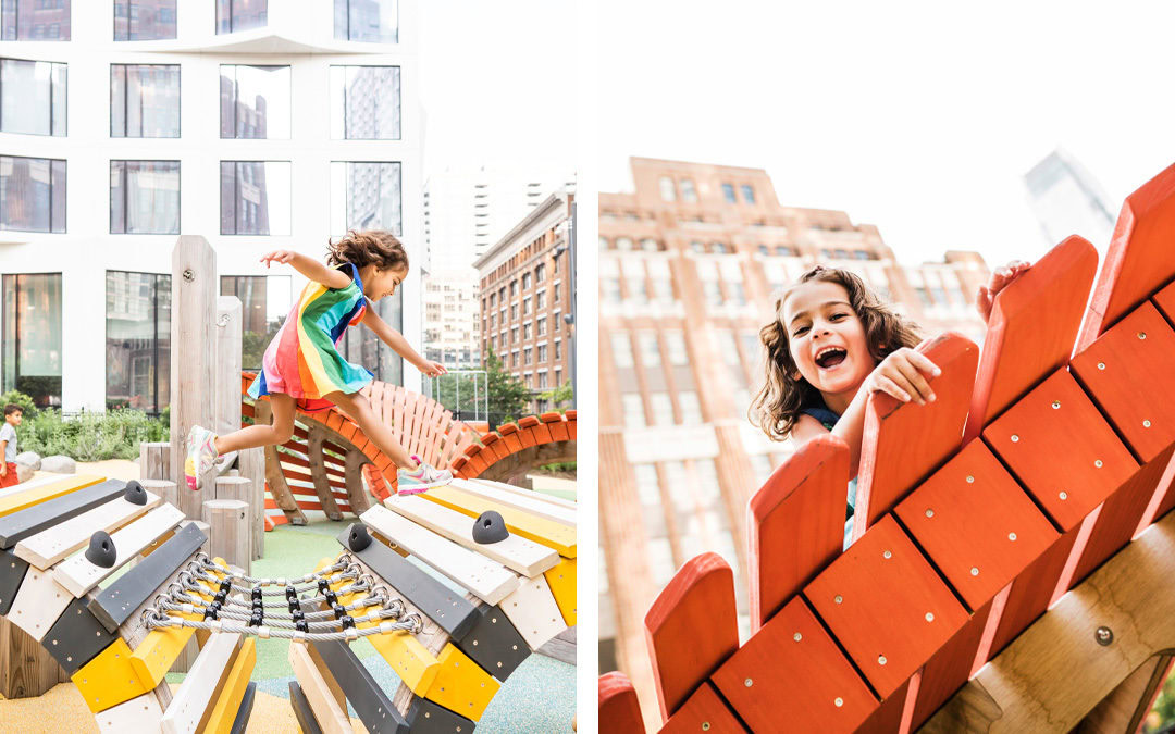 11 Hoyt Street Rooftop Playground - Earthscape Play Inc.