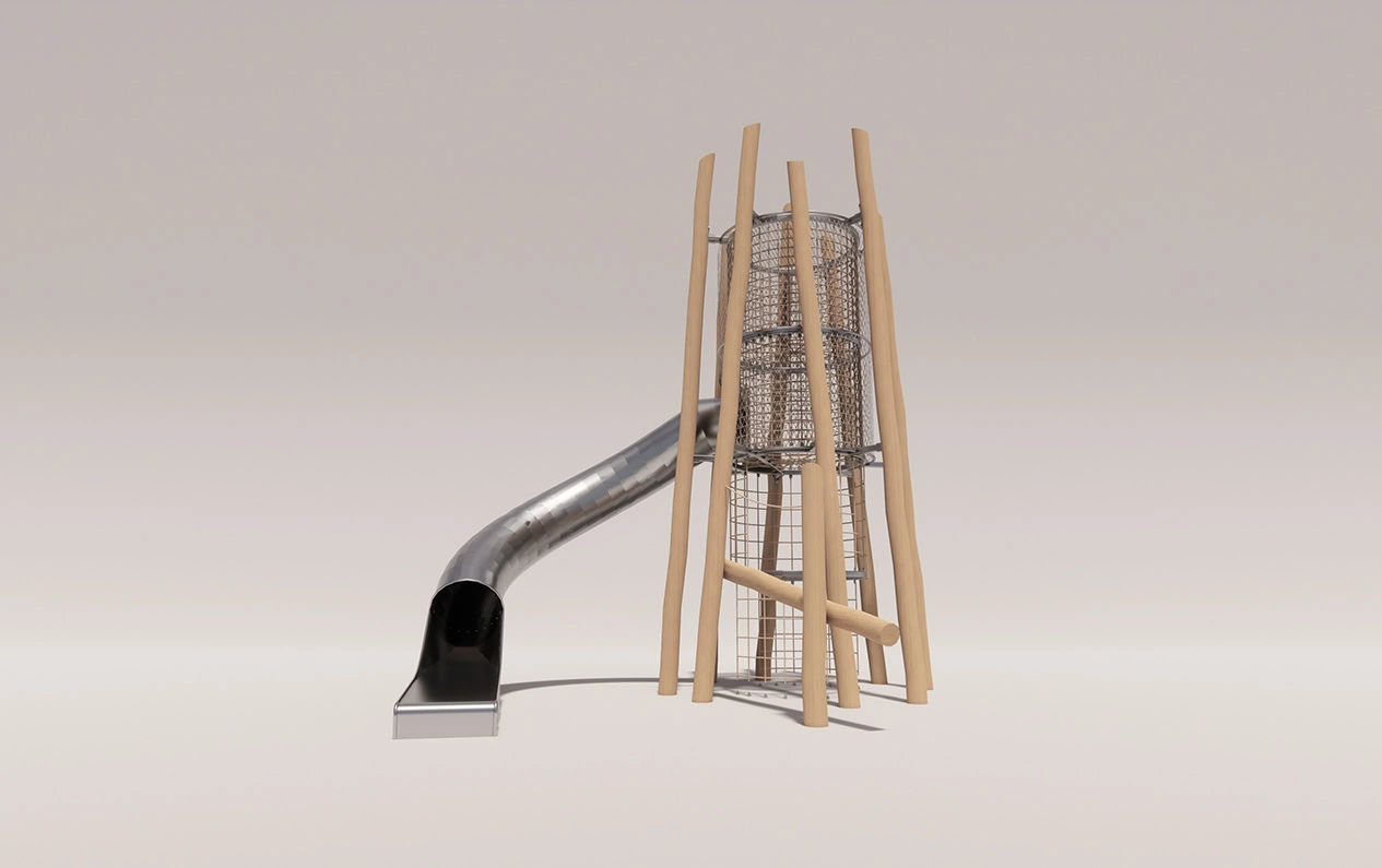 Log Tower 3 | Earthscape Collections