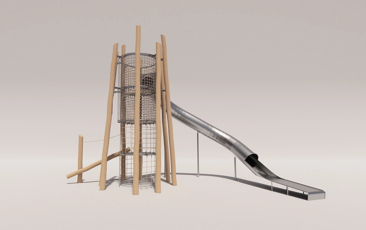 Log Tower 5 | Earthscape Collections